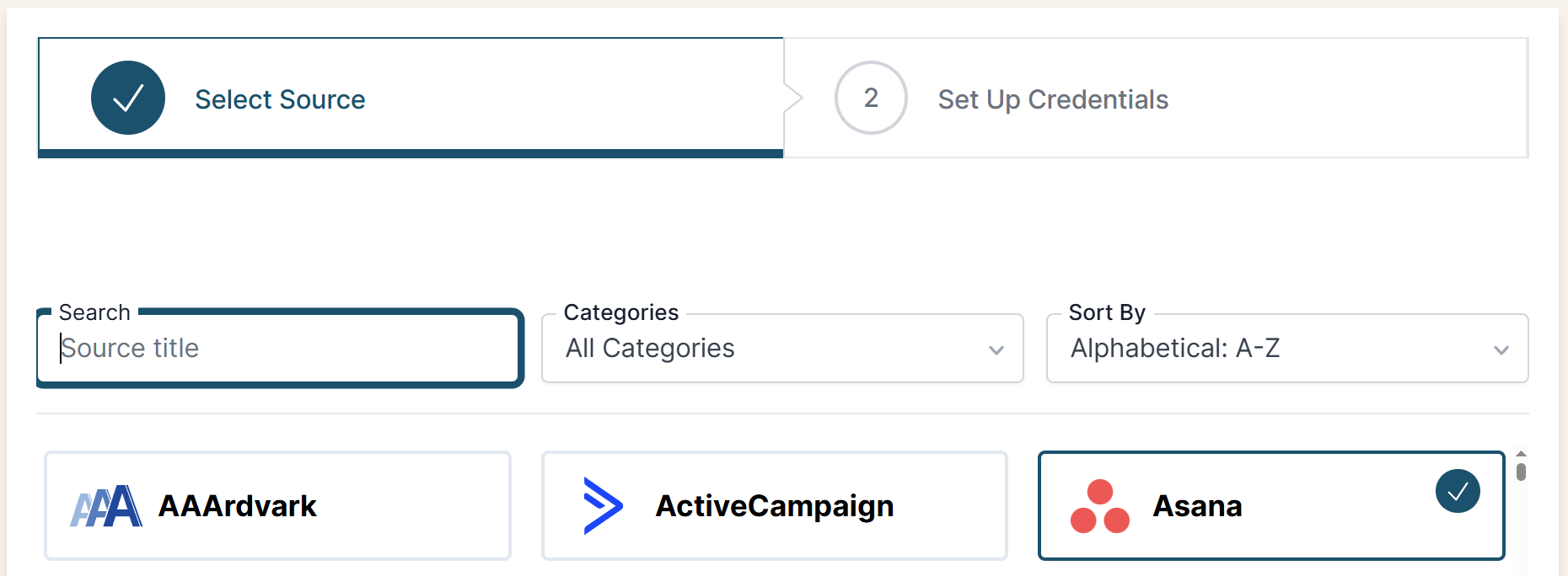 Asana Connection Blinkmetrics