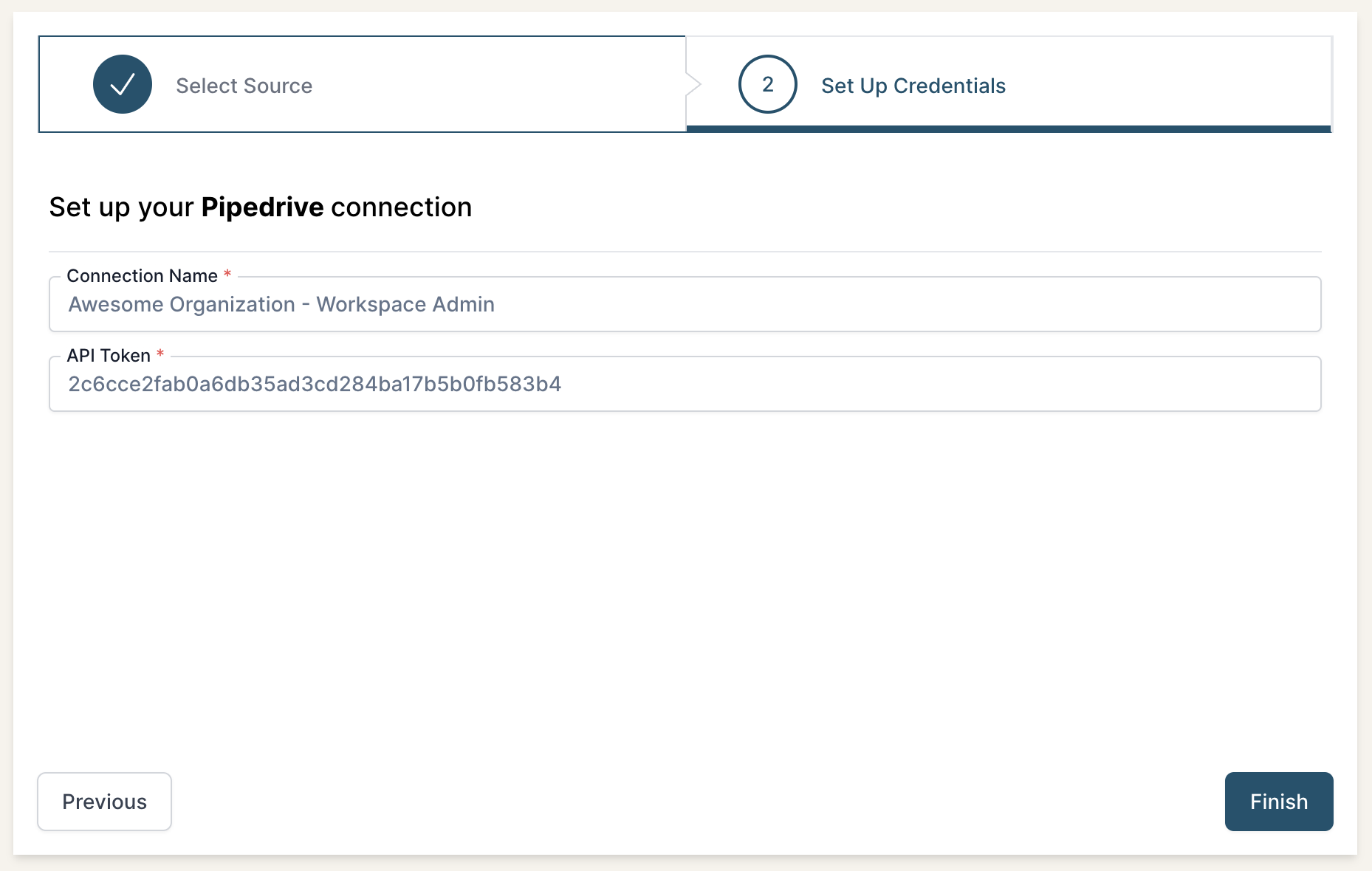 Pipedrive Connection - BlinkMetrics