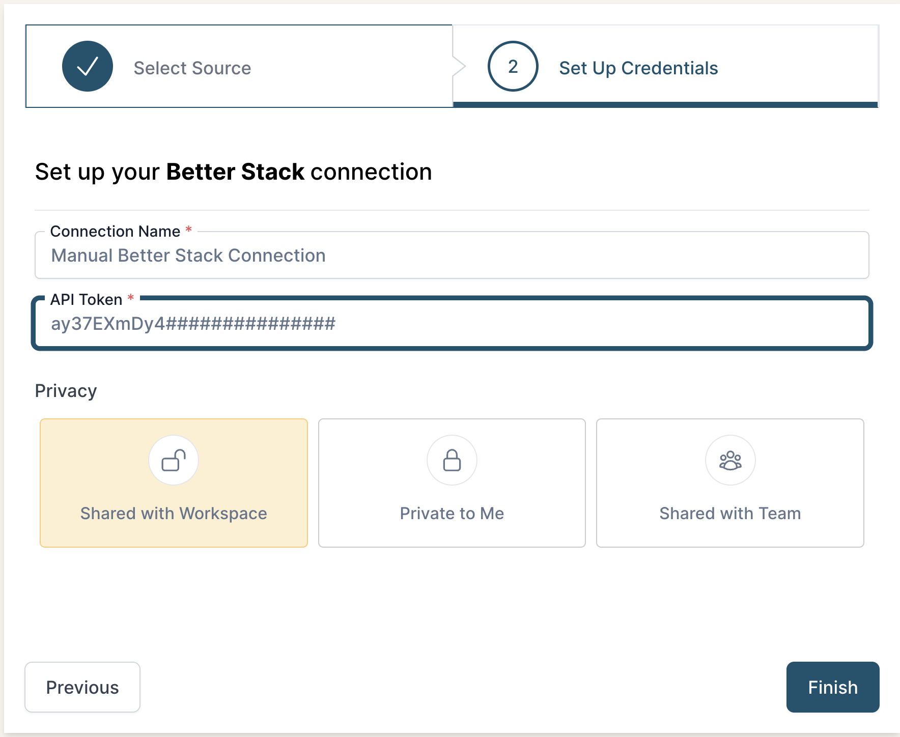 Better Stack Connection - BlinkMetrics