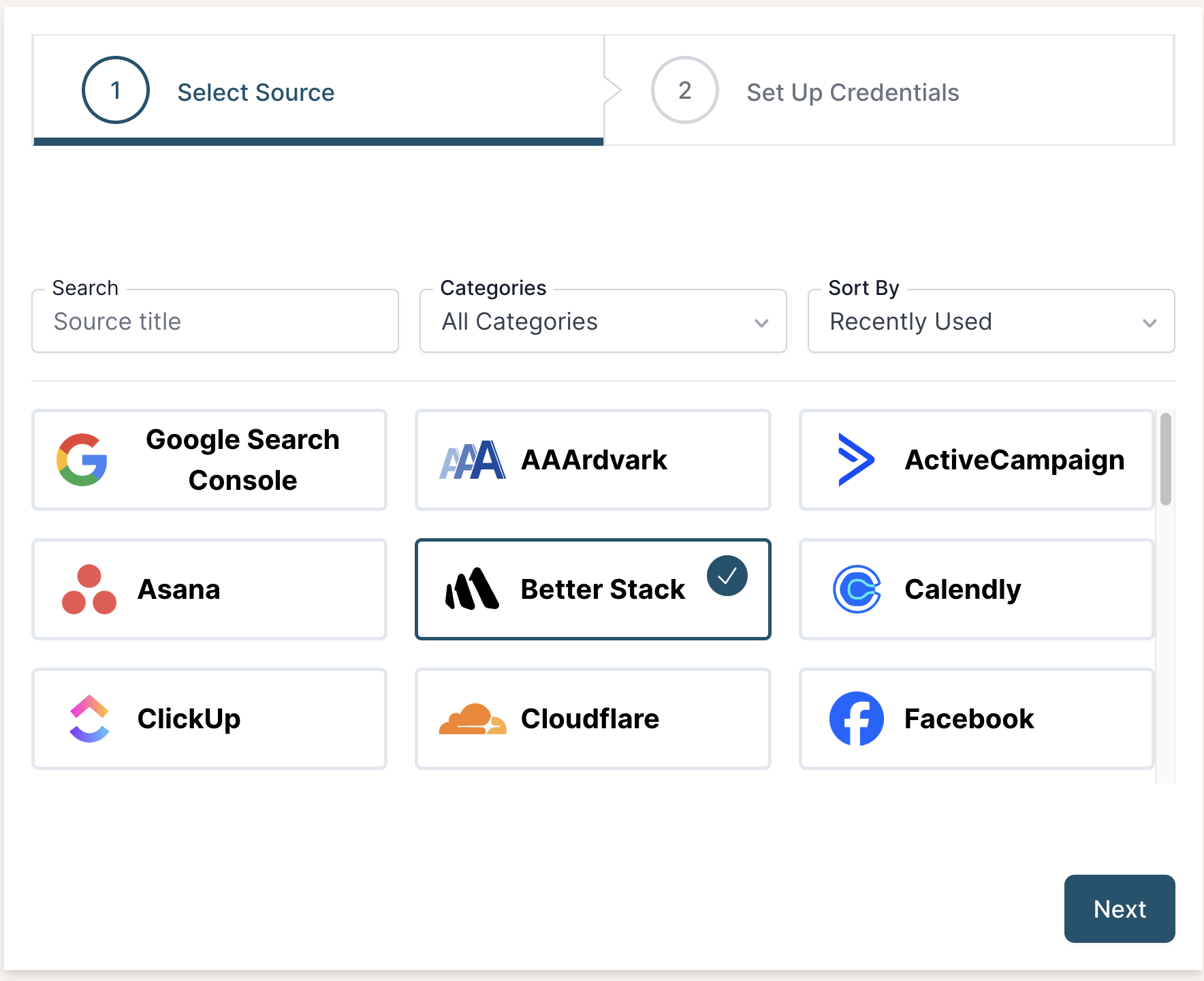 Better Stack Connection - BlinkMetrics