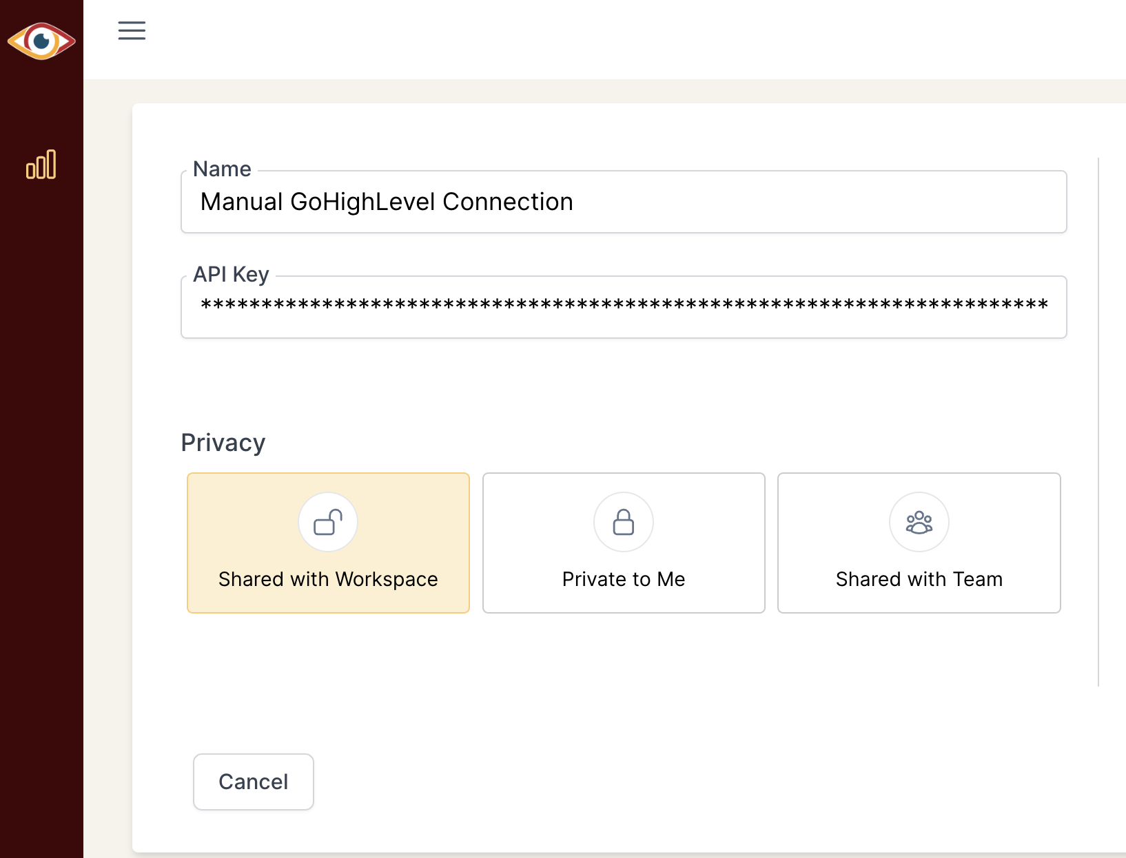 GoHighLevel Connection - BlinkMetrics
