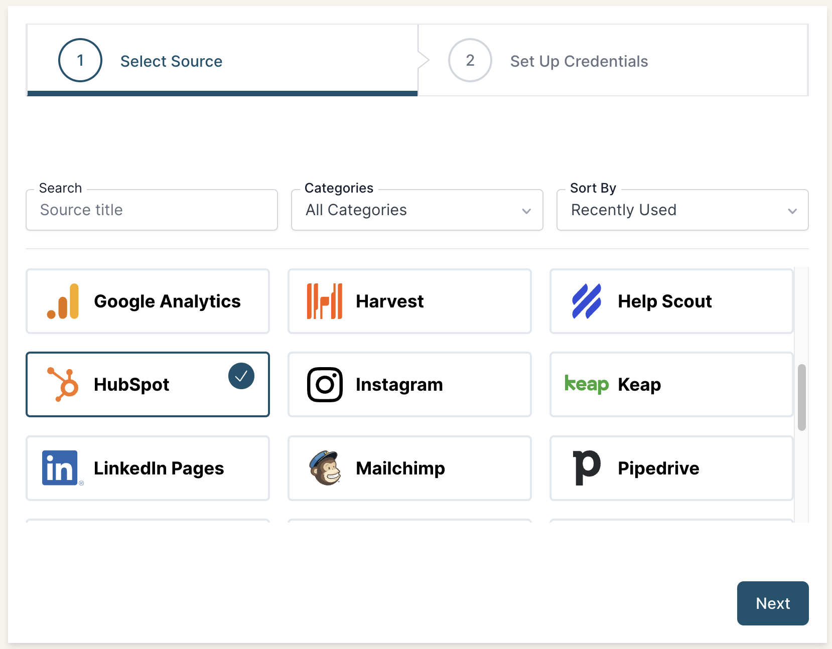 HubSpot Connection - BlinkMetrics