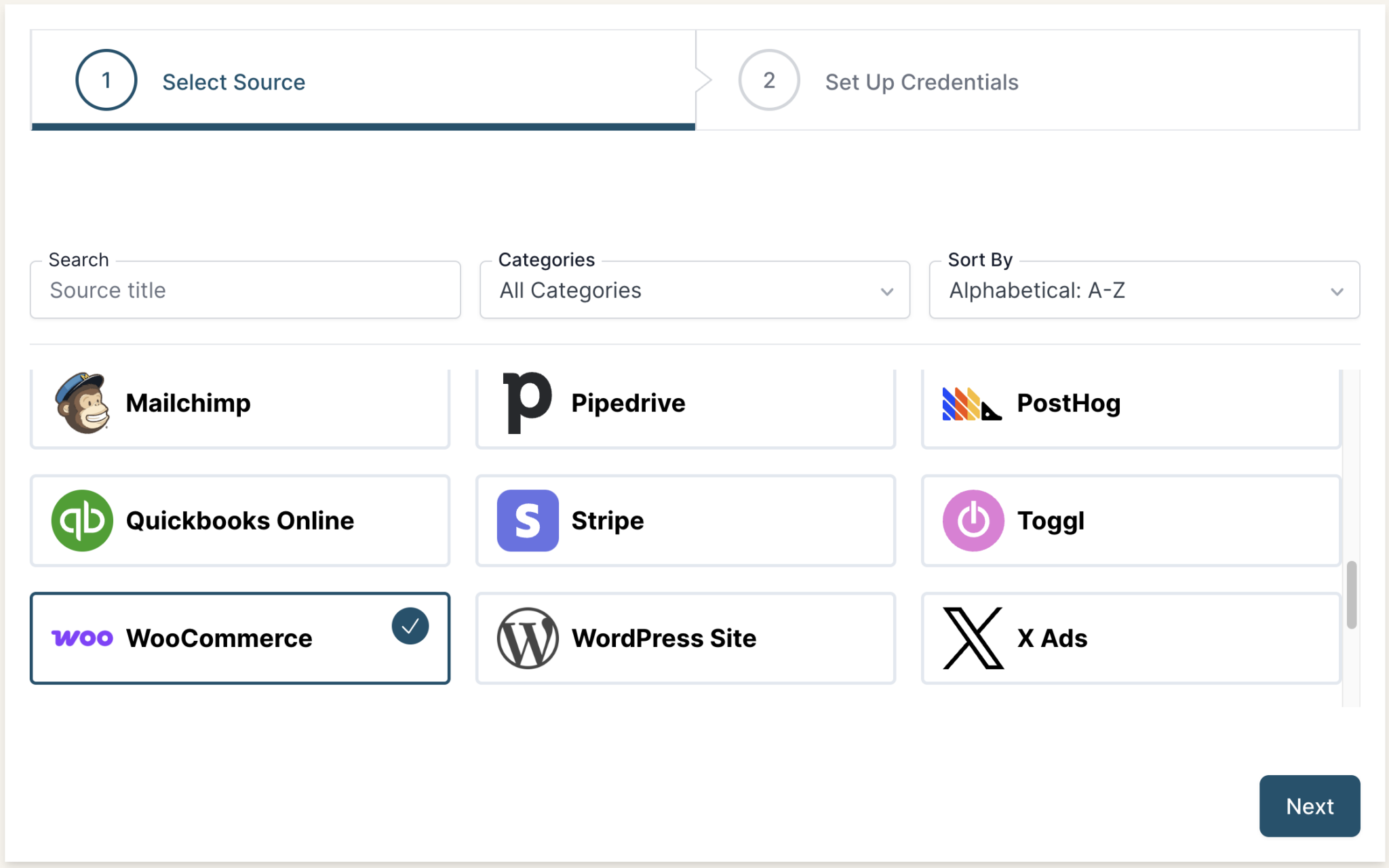 WooCommerce Connection - BlinkMetrics